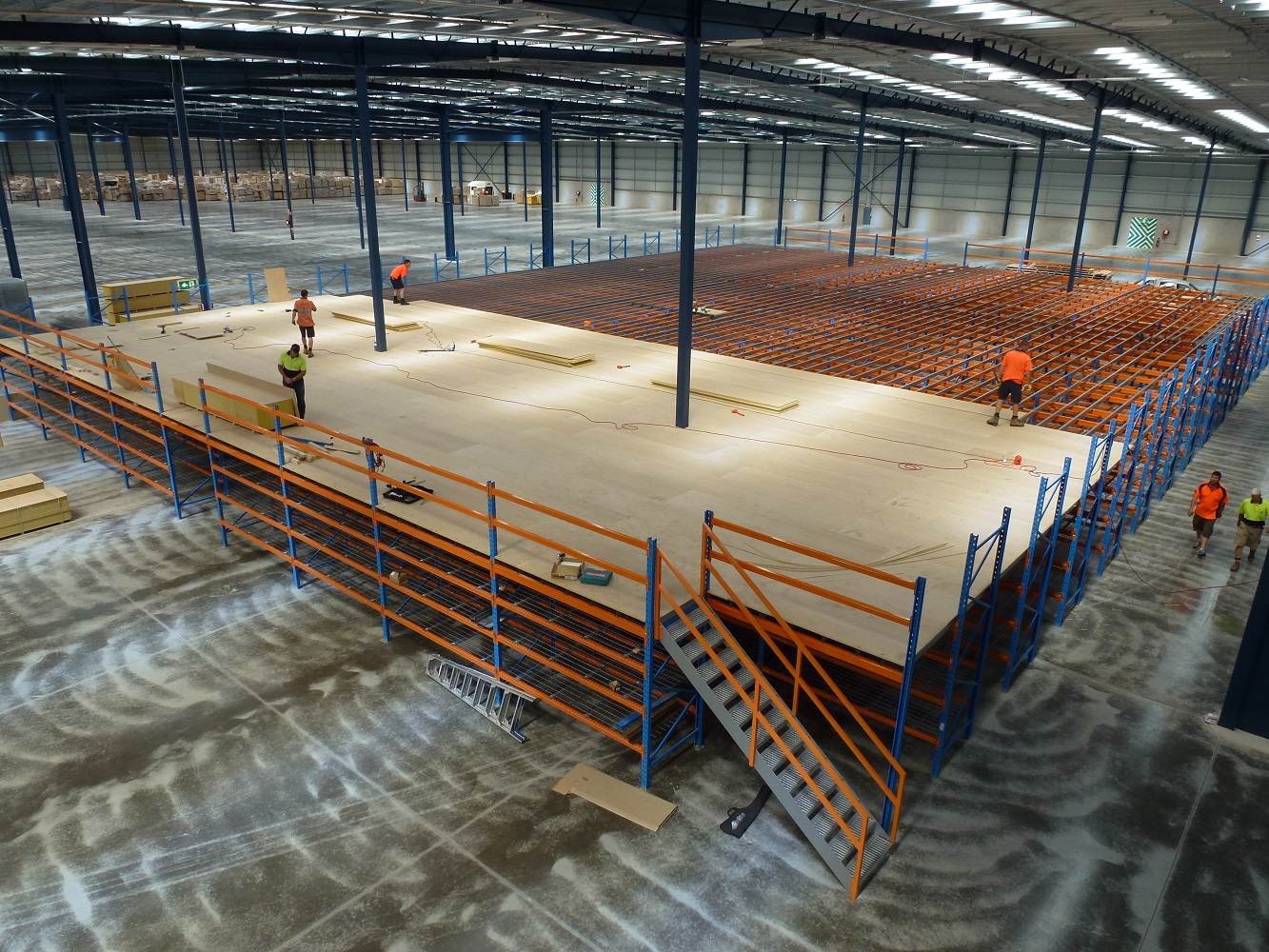 Rack Type Raised Storage Area