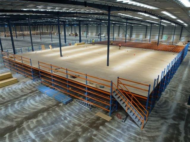 Rack Type Raised Storage Area