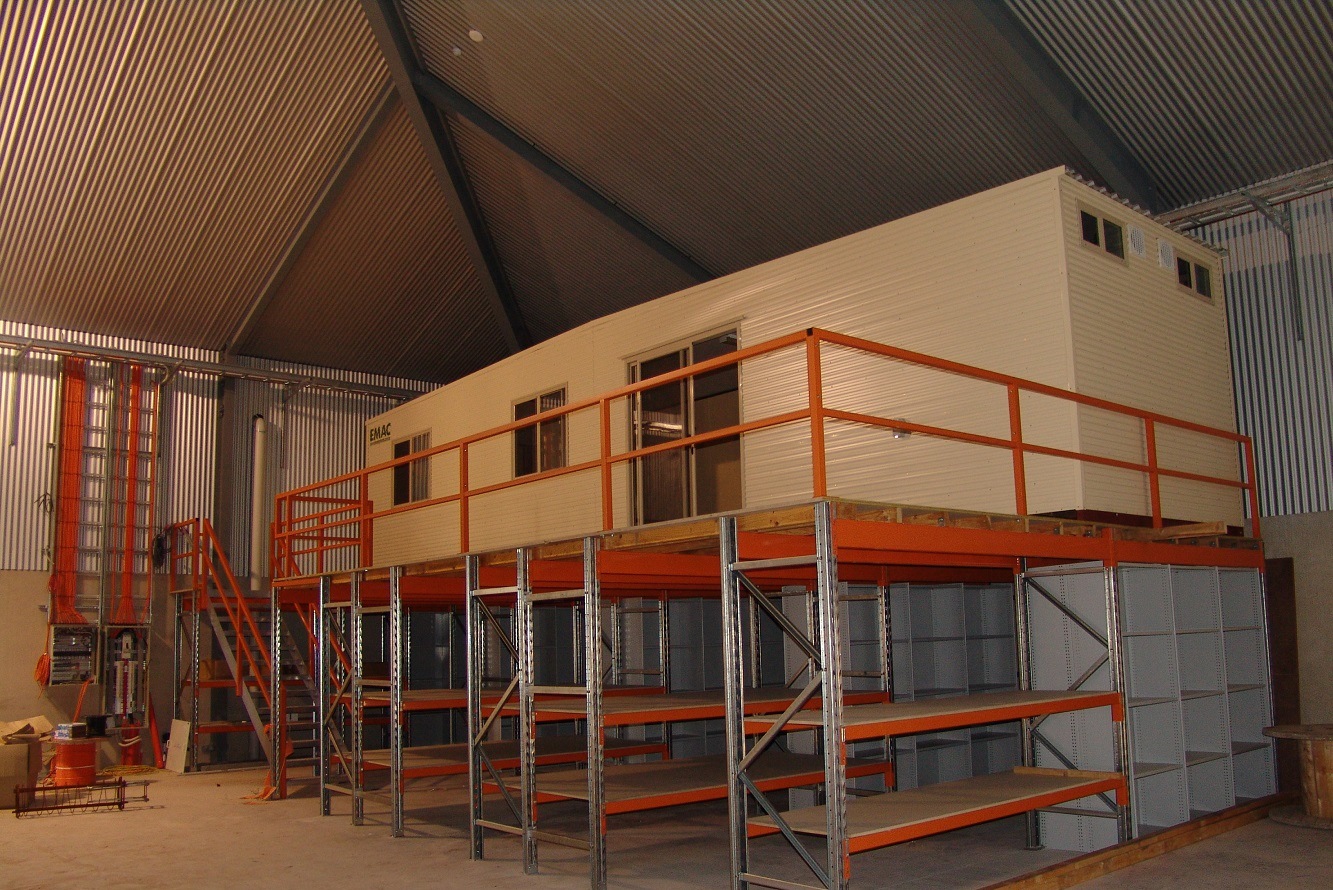 Rack Type Raised Storage Area